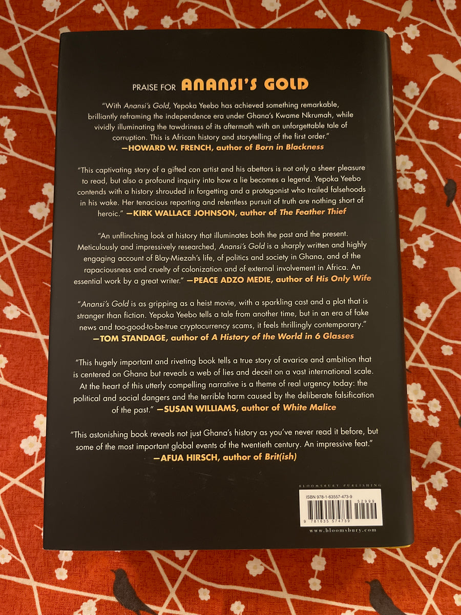 Anansi's Gold – Exhibit B. Books